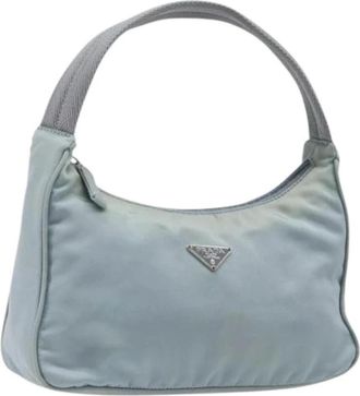 Prada Pochette daccessoires vintage doccasion - Femme - Pre-owned - Bleu - Taille: ONE Size