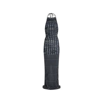 Patou Langes Polka Dot Kleid - - Dresses - Damen - Blau - S