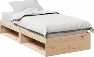 vidaXL Lit de jour sans matelas 90x200 cm bois de pin massif Vidaxl
