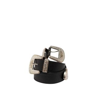 Moschino Femme, Accessoires, Noir, Taille: ONE Size Ceintures