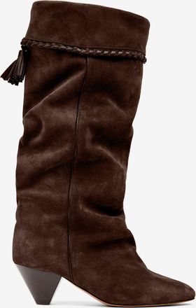 Isabel Marant Bottes Elita - Femme - Chocolat - Taille36 - Isabel Marant