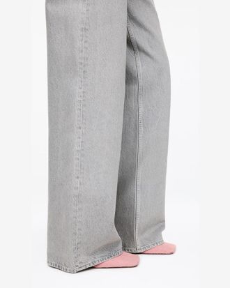 Arket Lederpumps Mit Ponyhaareffekt -Rosa