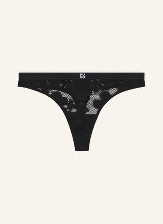 HUGO BOSS Hugo Briefs Bloom Lace Thong schwarz