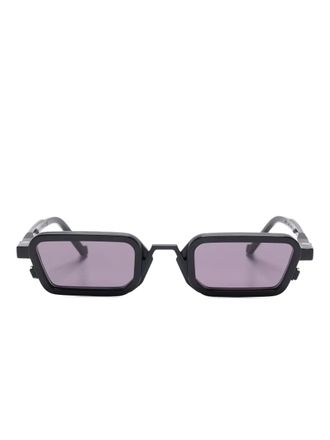 Vava lunettes de soleil &agrave; monture g&eacute;om&eacute;trique - Noir