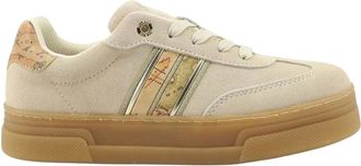 Alviero Martini 1A Classe Sneakers aus Wildleder - - Shoes - Damen - Beige - 37 EU