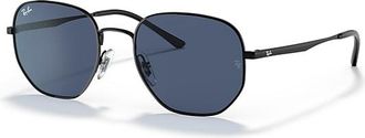 Ray-Ban Rb3682 Sonnenbrillen Schwarz Fassung Blau Glas 51-19
