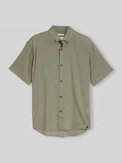 Tom Tailor Denim Relaxed Fit Freizeithemd aus Leinen-Baumwoll-Mix