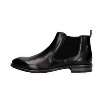 Bugatti Herren Chelsea Boots, M&auml;nner Stiefeletten, Wechselfu&szlig;bett,uebergangsstiefel,Schlupfstiefel,flach,Stiefel,Bootee,schwarz (1000),44 EU / 9 UK