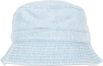 Flexfit Denim Bucket Hat Anglerhut, Light Blue, one Size