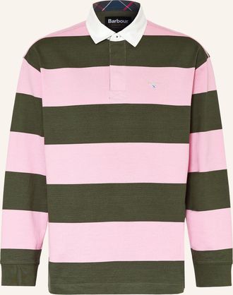 Barbour Rugbyshirt Broome rosa