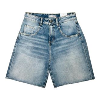 Icon Denim Los Angeles Femme, Shorts, Bleu, Taille: W24 Lea Shorts