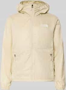 The North Face Windbreaker mit Logo und Rei&szlig;verschlusstaschen