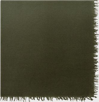 Gerard Darel Echarpe d&eacute;grad&eacute;e en laine et cachemire - RIU - Vert Kaki