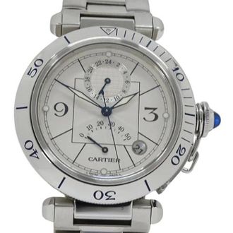 Cartier Montre vintage doccasion - Homme - Pre-owned - Gris - Taille: ONE Size
