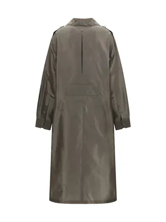 Prada Womens Taffeta Dress Mimetico Silk