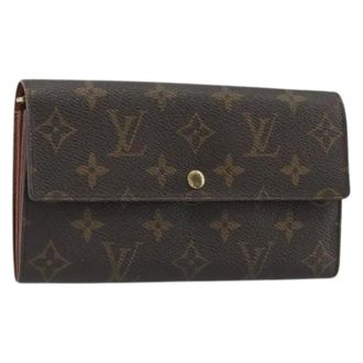 Louis Vuitton Portefeuille Long Pre-owned - Femme - Pre-owned - Brun - Taille: ONE Size