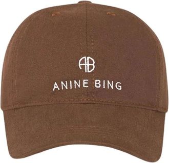 Anine Bing Femme, Accessoires, Brun, Taille: ONE Size Jeremy Baseball Cap