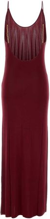 Saint Laurent Longue Dress - Burgundy