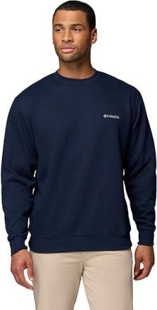 Columbia Hart Mountain II Crew Chemise, Bleu Marine, L Homme