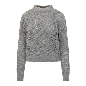 Max Mara Femme, Pulls, Gris, Taille: 42 FR Pull Pilade