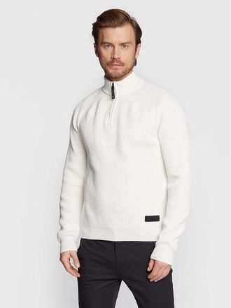 North Sails Pullover 451015 Wei&szlig; Regular Fit