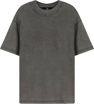 Represent Represent, Homme, Tops, Noir, Taille: XL T-shirt en coton orné