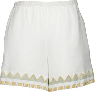 Greek Archaic Kori Femme, Shorts, Blanc, Taille: 36 FR S26K-2071099 Shorts