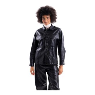 Vicolo Hemdjacke - - Jackets - Damen - Schwarzk - S