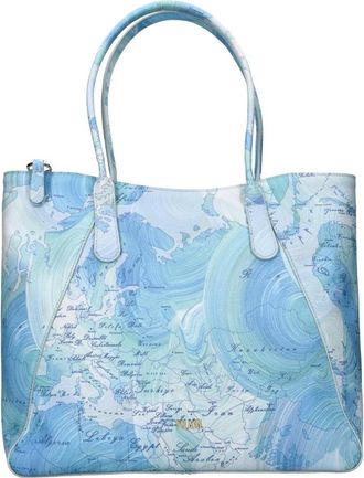 Alviero Martini 1A Classe Femme, Sacs, Bleu, Taille: ONE Size Shopper Bag