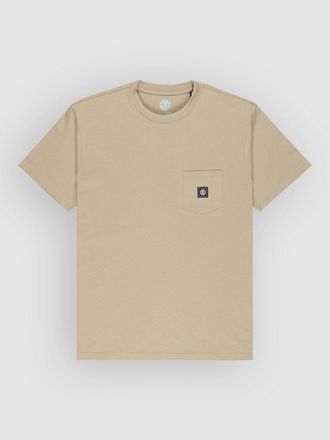 Element Icon Label Pocket T-Shirt aluminum