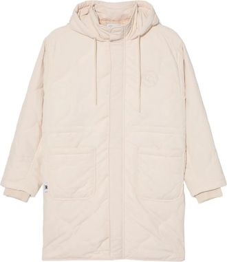 Chocoolate manteau à logo brodé - Tons neutres