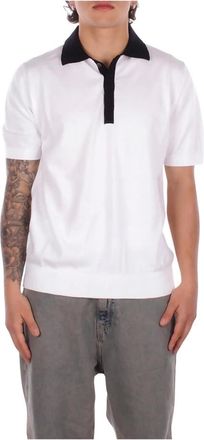 Alpha Studio Homme, Tops, Blanc, Taille: L Alpha studio T-shirts and Polos