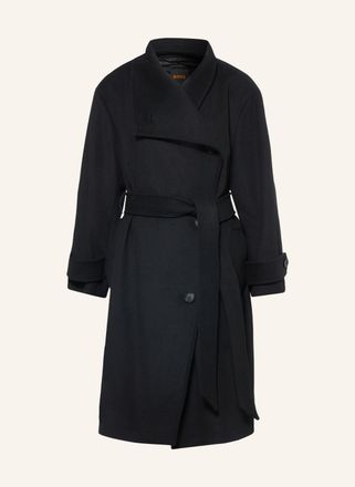 HUGO BOSS Mantel Cayla schwarz