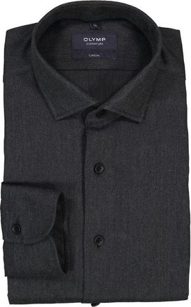 Olymp Herren Hemd grau