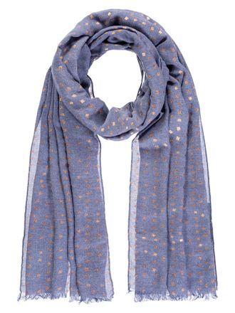 Passigatti Tuch Schal Folienprint mit Diamanten