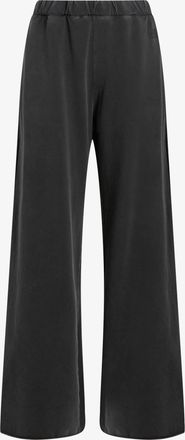 Moschino Pantalon en molleton de coton teint en pi&egrave;ce - Noir
