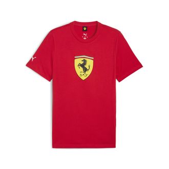 Puma Scuderia Ferrari Sportswear ColouRot Shield T-Shirt Herren, Accessoires, S