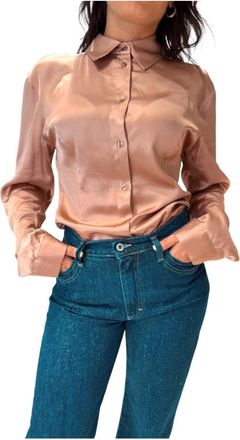 Please Femme, Blouses et Chemises, Rose, Taille: 42 FR camicie Viscosa
