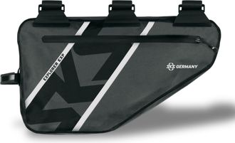 SKS Germany EXPLORER EXP. FRAMEBAG wasserdichte Bikepacking-Rahmentasche (Fahrradzubeh&ouml;r mit Extrafach f&uuml;r Minitool und Minipumpe, reflektierende Elemente, indivi
