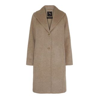BTF-CPH Mantel aus Kaschmir-- Seiden- und Wollmischung - - Coats - Damen - Beige - S