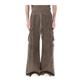 Rick Owens Double Cargo Jumbo Belas Weite Hose - - Trousers - Herren - Braun - S