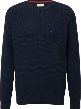 s.Oliver Herren Pullover 2170222 Blue XL