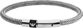 Emporio Armani Armband F&uuml;r M&auml;nner, Silbernes Edelstahlarmband, EGS1623040