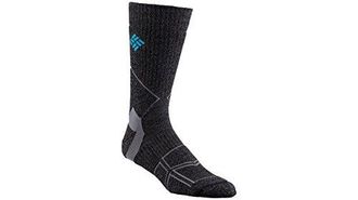 Columbia Chaussettes de randonnée pour Homme, Charbon