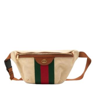 Gucci Pre-owned Canvas Belt Bag - - Pre-owned - Damen - Beige - ONE SIZE