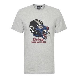 Barbour Socket T-Shirt - - Tops - Herren - Grau - M