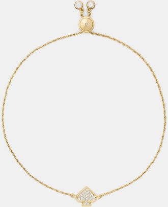 Kate Spade New York Everyday Spade Armband Mit Schiebeverschluss Und Pav&eacute;