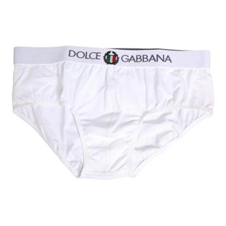 Dolce & Gabbana Femme, Sous-v&ecirc;tements, Blanc, Taille: 44 FR Slips
