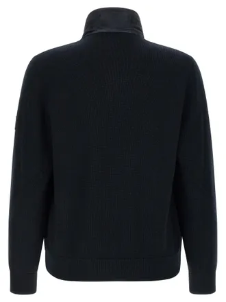 Mackage Mens Blue Virgin Wool Full-Length Jacket Clothing
