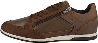 Geox Homme U Renan B Basket, Browncotto, 46 EU